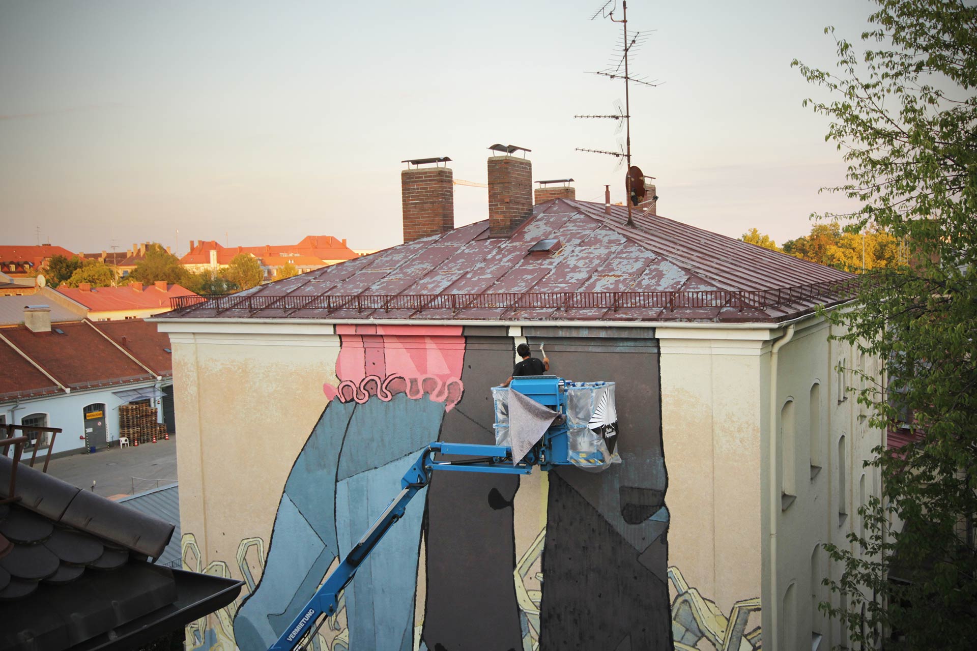 Positive-Propaganda x ARYZ - MURAL ART MUNICH