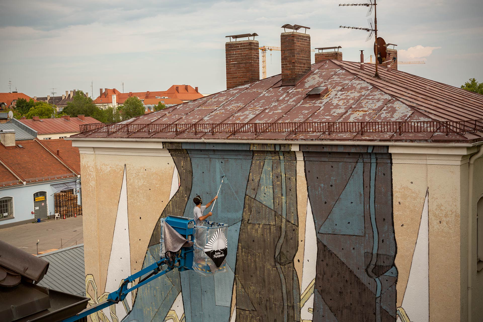 Positive-Propaganda x ARYZ - MURAL ART MUNICH