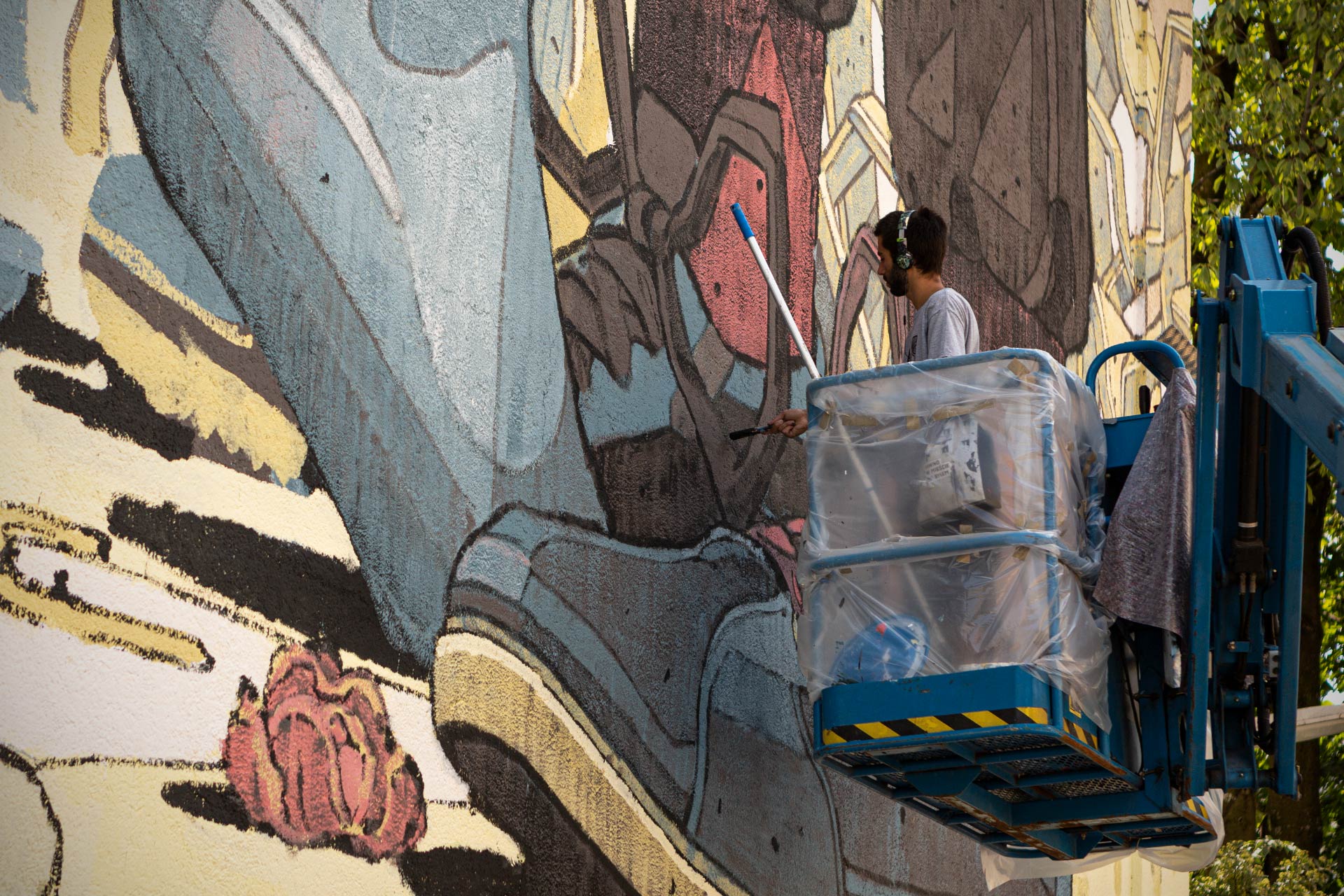 Positive-Propaganda x ARYZ - MURAL ART MUNICH