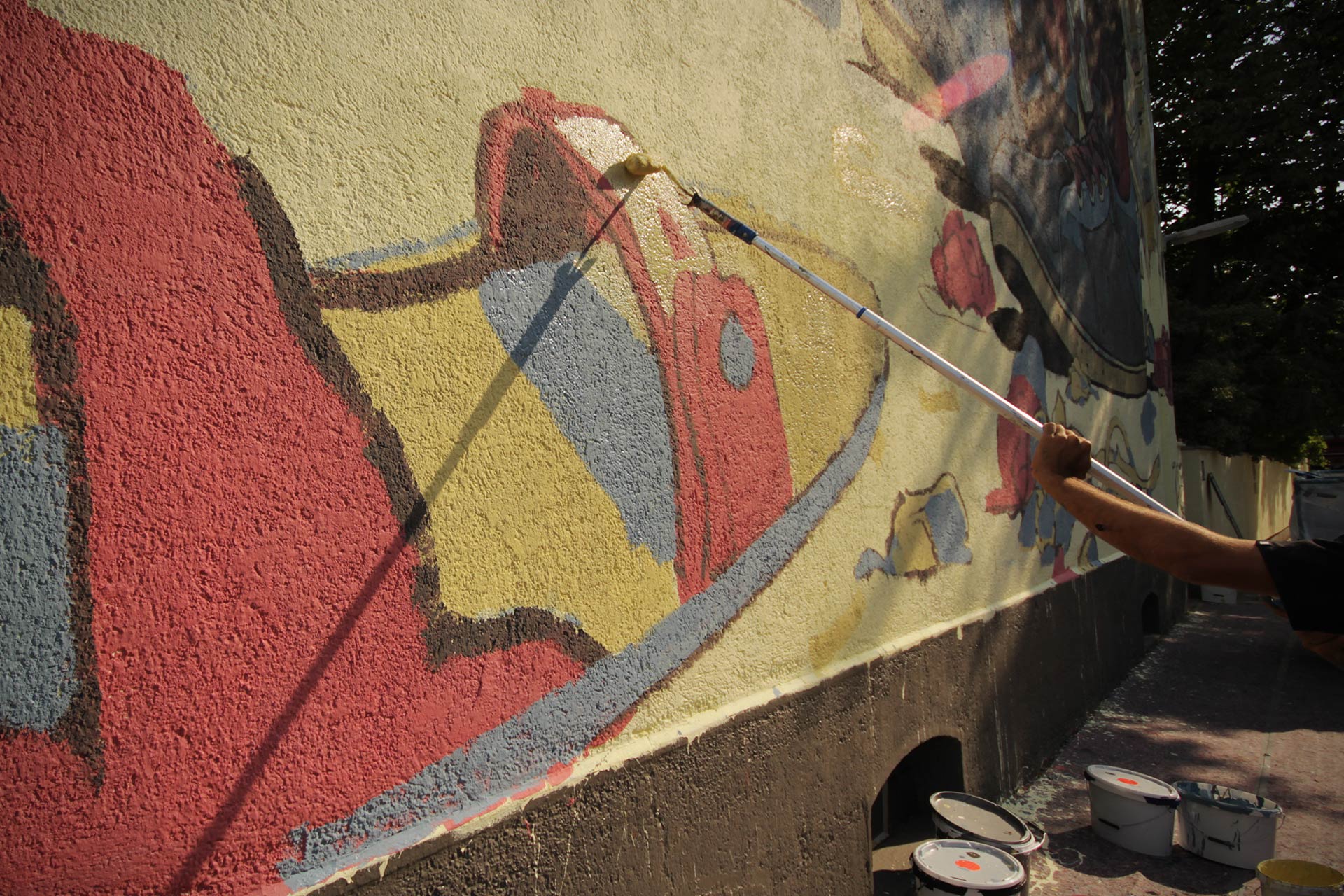 Positive-Propaganda x ARYZ - MURAL ART MUNICH