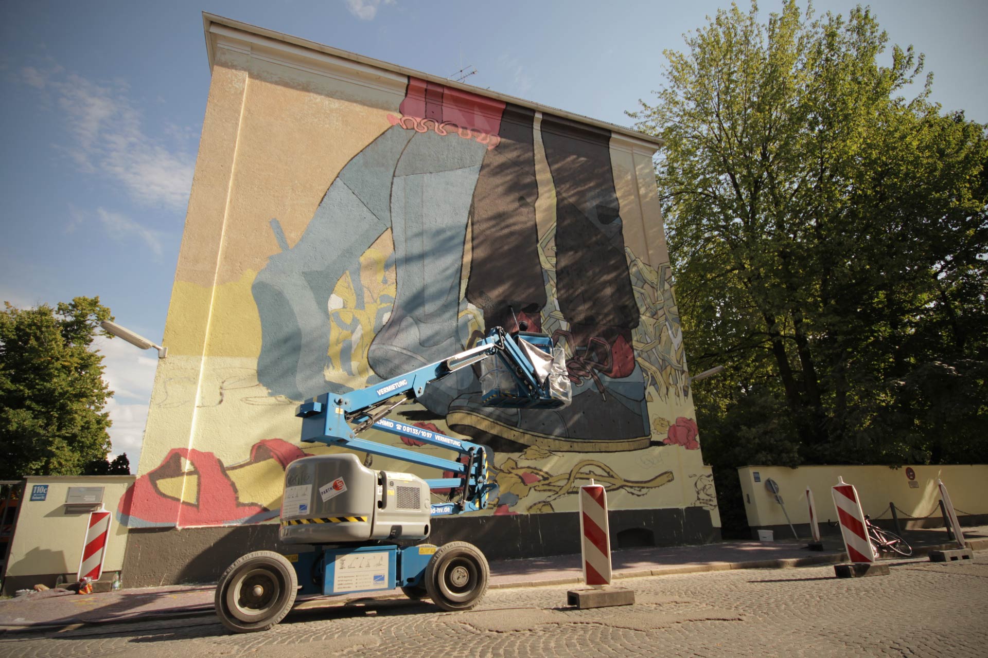 Positive-Propaganda x ARYZ - MURAL ART MUNICH