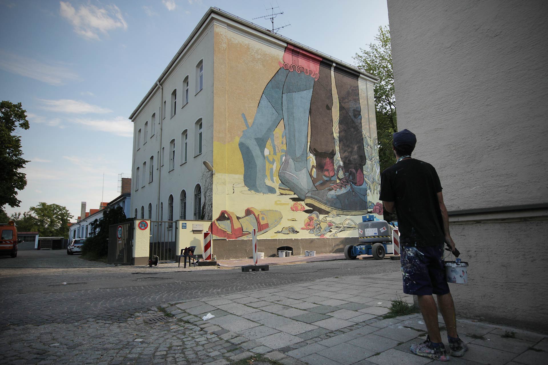 Positive-Propaganda x ARYZ - MURAL ART MUNICH