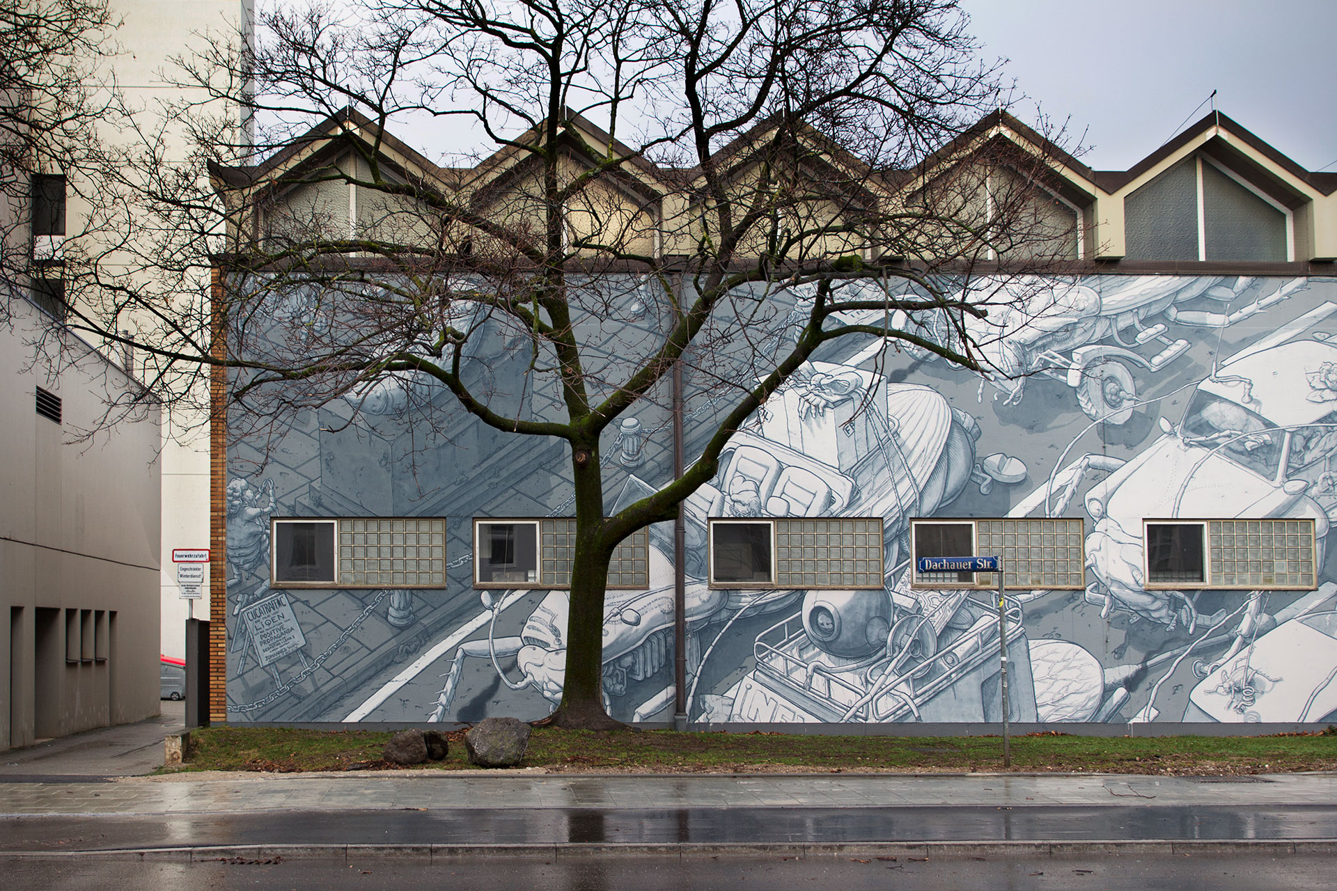Positive-Propaganda x LIQEN - Street Art Mural Munich