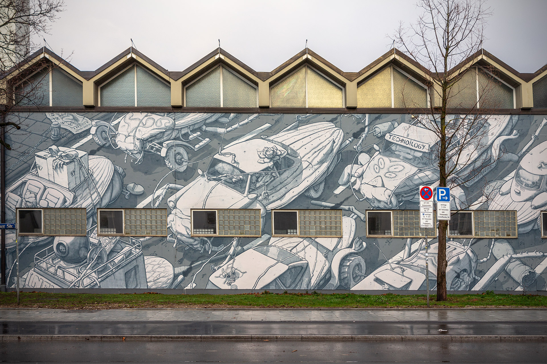 Positive-Propaganda x LIQEN - Street Art Mural Munich